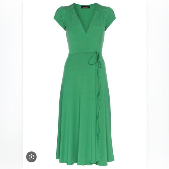 Reformation | Dresses | Reformation Becca Green Dress Xxs Nwt | Poshmark